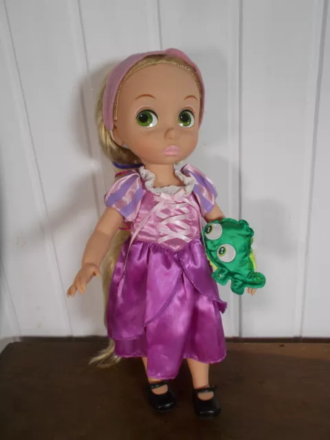 POUPÉE ARTICULÉE RIGIDE Rapunzel RAIPONCE DISNEY Animator 38cm environ ...