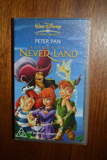 WALT DISNEYS CLASSIC Peter Pan Return To Never Land Vhs $19.99 ...
