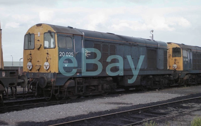 35MM RAILWAY NEGATIVE of Class 20 20025 @ Frodingham Copyright to Buyer ...