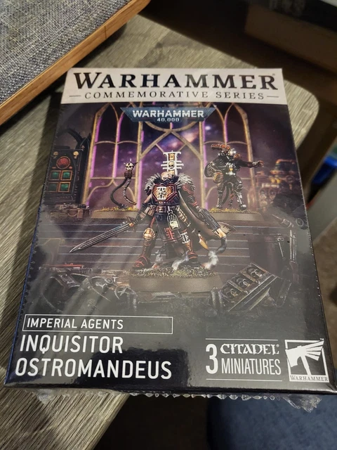 WARHAMMER 40K INQUISITOR Ostromandeus, Warhammer Plus Exclusive 2024 £ ...