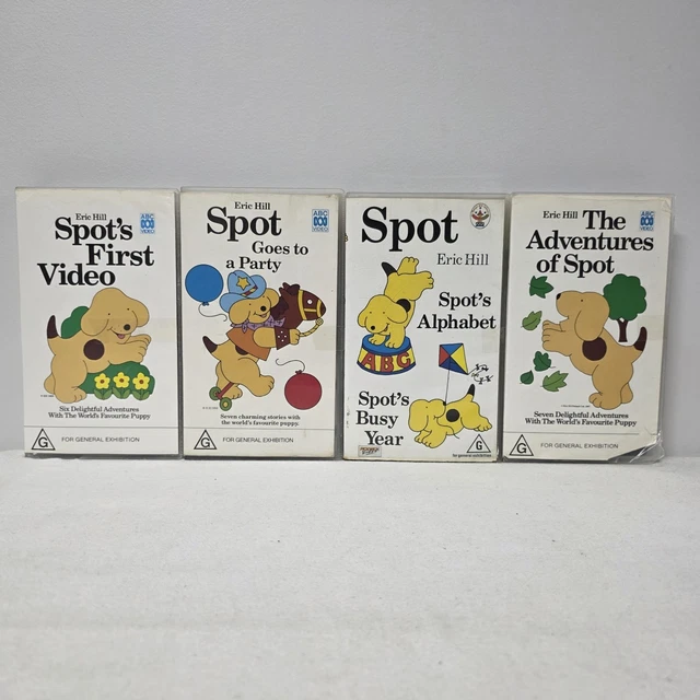 SPOT VHS BUNDLE (4 Tapes) | ABC Video | Vintage Children’s Classics $75 ...