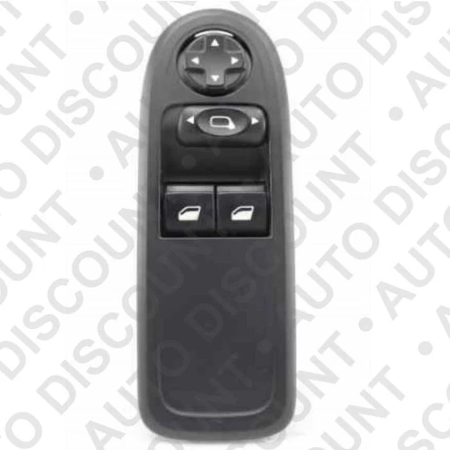 BOUTON INTERRUPTEUR LEVE vitre POUR CITROEN C1, C3 PEUGEOT 207 ...