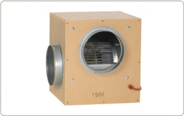 ACOUSTIC SOUND PROOFED Extraction Fan 3250m3 / hour (2 x 12" in & 1x 12 ...