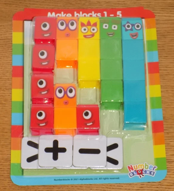 NUMBERBLOCKS 1-5 WITH Arithmetic Symbols Number Blocks Early Years Math ...
