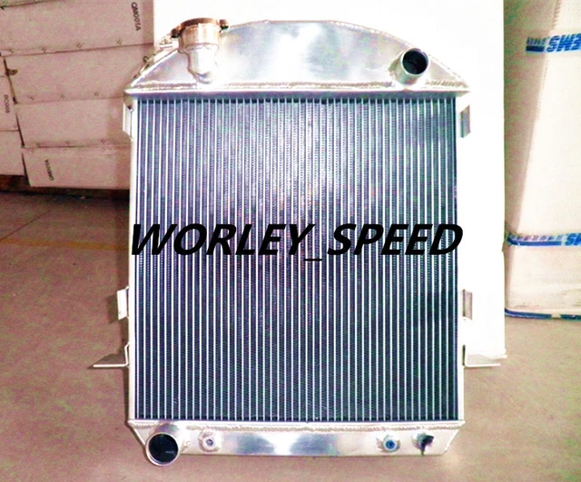 ALUMINUM RADIATOR FOR Aftermarket Ford Model T-Bucket Grill Shells 24 ...