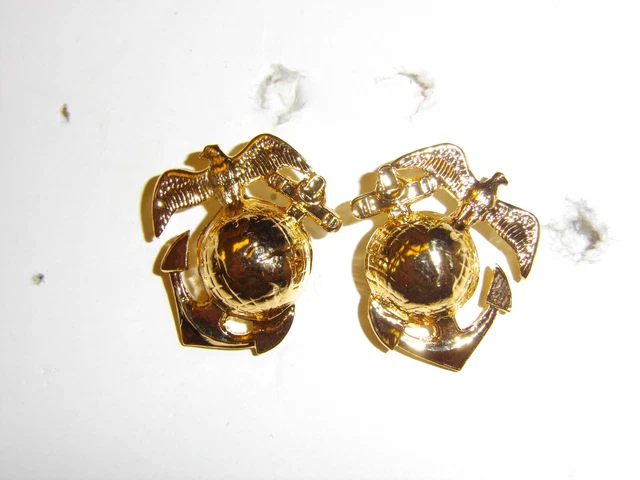 EGA016P USMC EM EGA's 1920s-30s Dress enlisted man EM collar pair L&R ...
