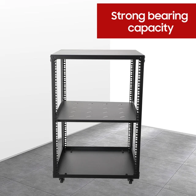 15U SERVER RACK Cabinet 19" Data Rack Cabinet IT /Network Equipment ...