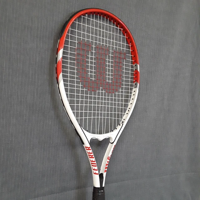 WILSON FEDERER TENNIS Racquet Racket 4 1/4 Grip 27.25" Length Mid Size ...