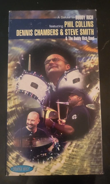 RARE VINTAGE VHS Phil Collins Chambers Smith Salute To Buddy Rich Jazz ...