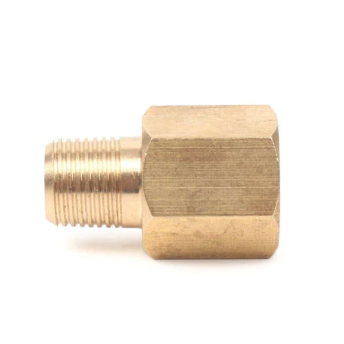 1/4NPT MÂLE VERS 1/8BSP Femelle Réducteur Huile Pression Jauge Laiton Bouchon EUR 24,14 ...