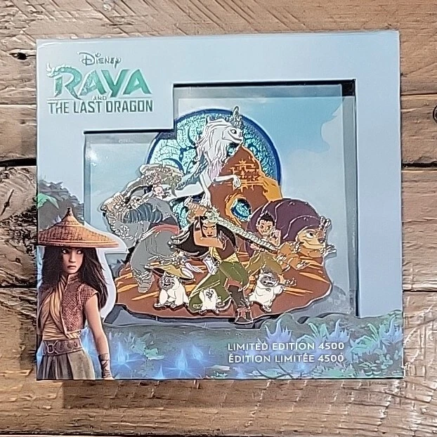 DISNEY RAYA AND the Last Dragon Limited Edition Spinner Pin New with ...