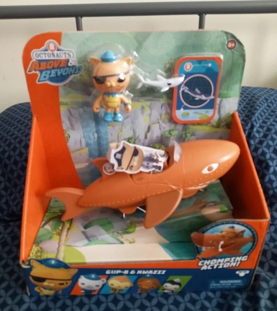 OCTONAUTS GUP B Kwazii Figure Vehicle Pack Barracuda Fish Above ...