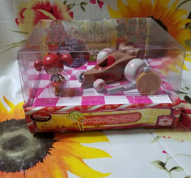 DISNEY STORE WRECK It Ralph Jubileena Bing-Bing Sugar Rush Racer Car ...