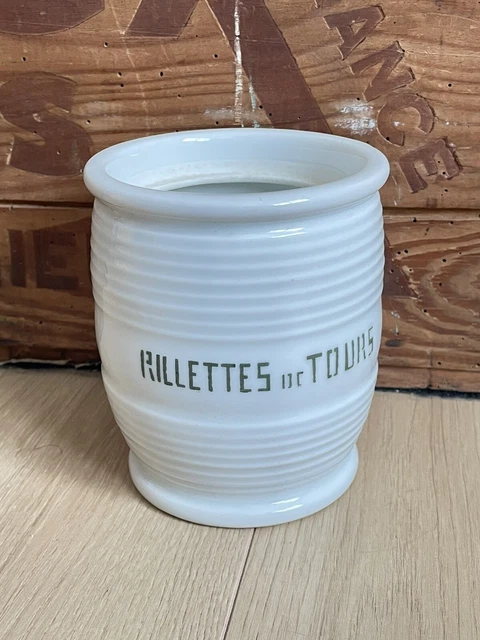 ANCIEN POT RILLETTES De Tours En Ceramique Barbier Freres Old Jar EUR ...