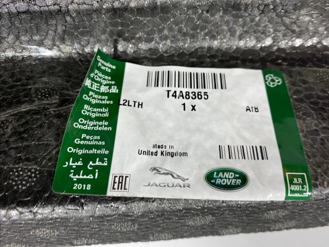 NEW GENUINE JAGUAR F-Pace X761 Bumper Inlay Foam Support T4A8365 £20.00 ...