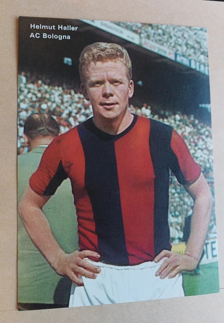 CARTOLINA POSTCARD DISTINTIVO Simbolo Logo Crest Club Bologna Fc Helmut ...