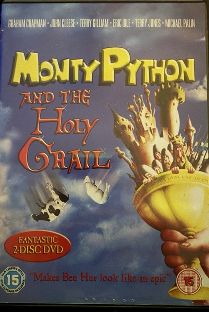 MONTY PYTHON AND the Holy Grail DVD (2002) 2 Disc DVD Set NEW & SEALED ...