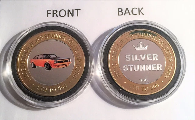 NEW A9X HOLDEN Torana Colour Silver Stunner Coin with C.O.A. LTD 500 ...