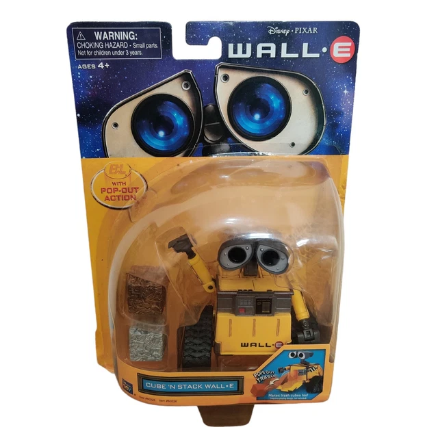 DISNEY PIXAR WALL.E cube n stack action figure Brand New Thinkway Toys ...