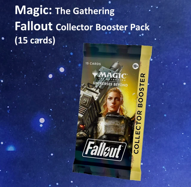 MTG FALLOUT COLLECTOR Booster Pack sigillato nuovo (15 carte) EUR 57,07 ...