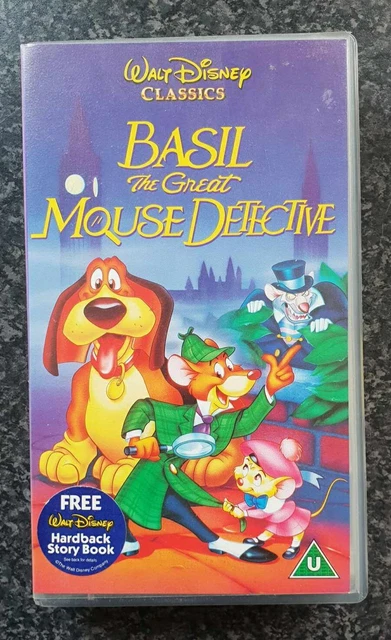 BASIL THE GREAT Mouse Detective Walt Disney Classics PAL VHS EUR 4,64 ...