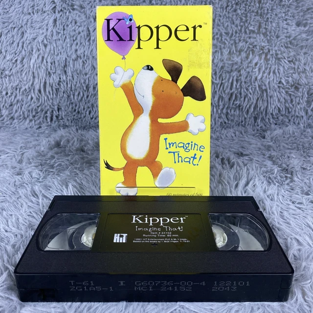 KIPPER IMAGINE THAT! VHS Tape 2002 Canadian Mick Inkpen Animated ...