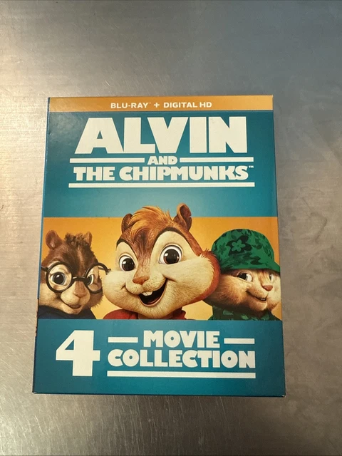 ALVIN AND THE Chipmunks 4-Movie Collection [Blu-ray], DVD Widescreen ...