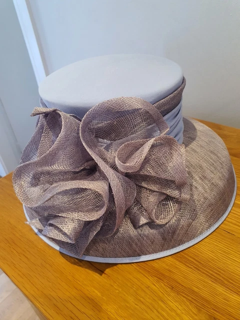 LADIES JACQUES VERT Blue Hat Wedding Bride Races Excellent Condition ...