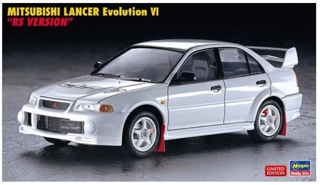 MINIATURE VOITURE MODEL Kit De Montage Hasegawa Mitsubishi Lancer Evo ...