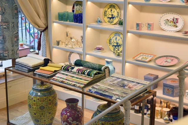 VINTAGE SHOP COUNTER display cabinet in glass and wood from BEX, Dublin ...