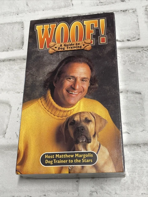 WOOF: A GUIDE to Dog Training VHS 1996 Matthew Margolis New Sealed ...