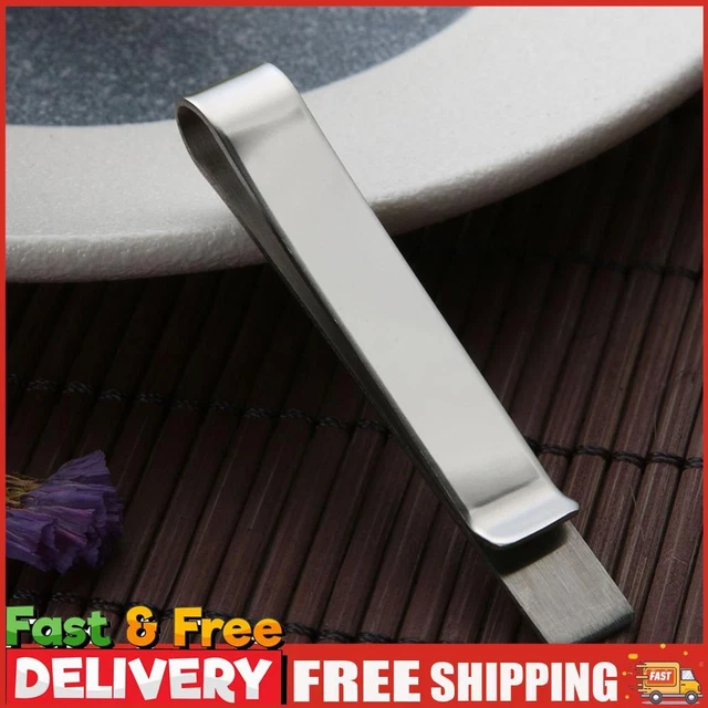 MINI COLLAR CLIPS Anti-lost ID Card Pocket Holder Reusable Durable for ...