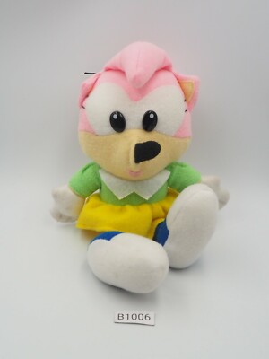 AMY ROSE C1403 Sonic The Fighters BOOTLEG 8" Plush Toy Doll Sega ...
