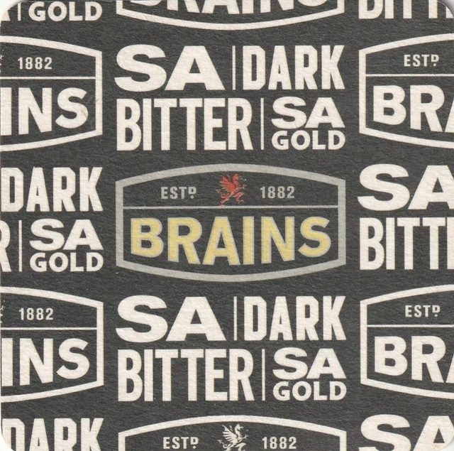 BEER MAT - BRAINS BREWERY (WALES) - BEERS RANGE - (Cat 258) - (2020 ...