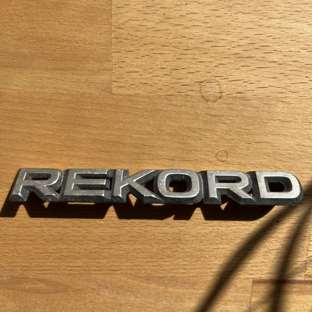 OPEL REKORD D Emblem Oldtimer Logo Schild EUR 3,00 - PicClick DE