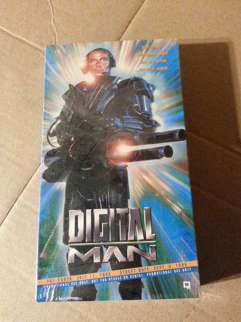 DIGITAL MAN (VHS, 1995) Promo Screener Demo NEW SEALED $26.44 - PicClick AU