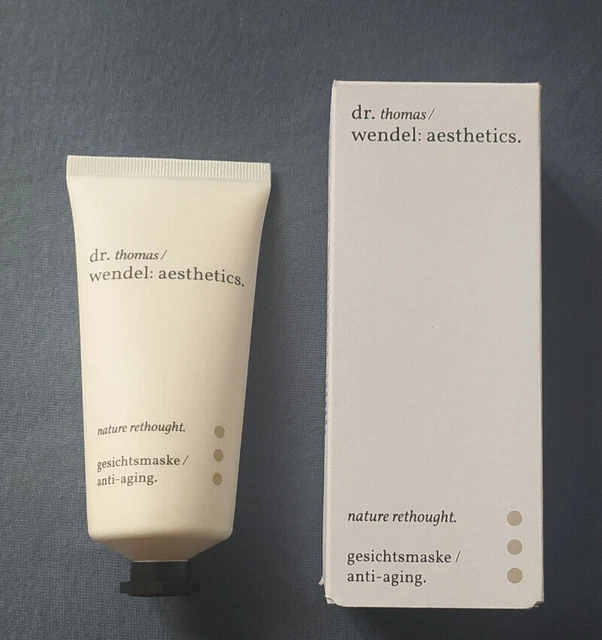 DR. THOMAS WENDEL Aesthetics Nature Rethought- Anti-Aging Gesichtsmaske ...