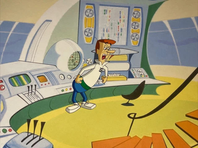 THE JETSONS ANIMATION Cel Production Art Cartoons Art Hanna-Barbera ...