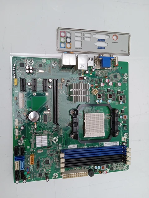 HP H-ALVORIX-RS880-UATX SOCKET AM3 DDR3 Motherboard With I/O Shield ...