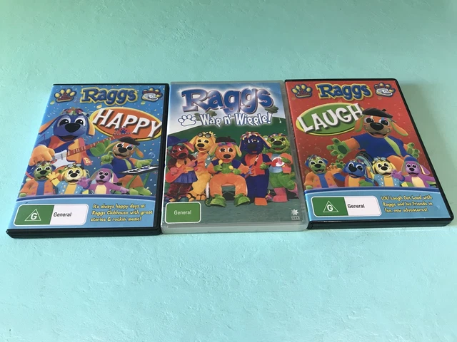 RAGGS KIDS DVDS Happy Wag N' Wiggle Laugh $14.99 - PicClick AU