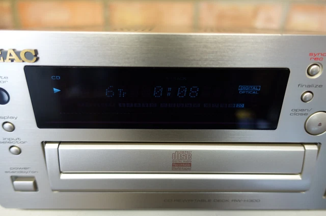 TEAC RW-H300 CD Compact Disc Riscrivibile Deck Lettore + Telecomando ...