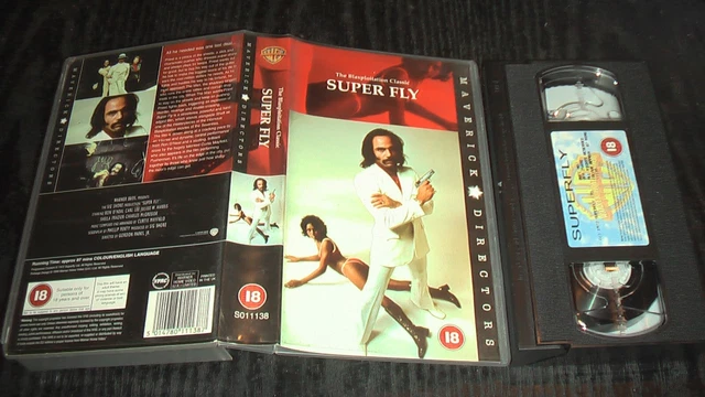 SUPERFLY VHS VIDEO Tape Cassette PAL Warner £3.99 - PicClick UK