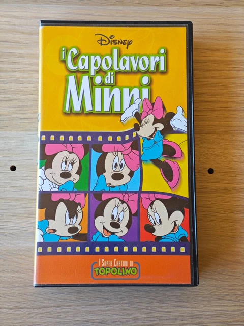 DIE MEISTERWERKE VON Minni Die Super Maus Kartons - Vhs Walt Disney Vp ...