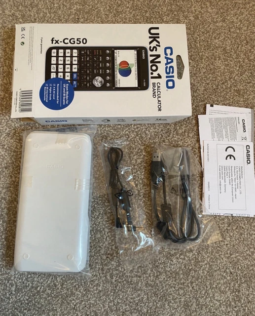 CASIO FX-CG50 ADVANCED Graphic Calculator - Colour Screen - A-Levels ...