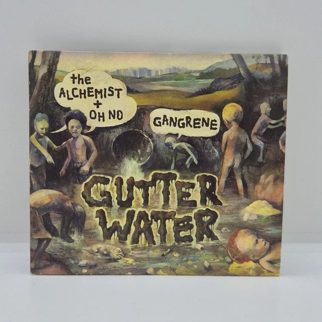 THE ALCHEMIST + OH NO (GANGRENE) 'Gutter Water' 2010 Hip-Hop CD Album ...