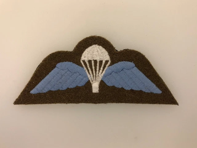 BRITAIN BRITISH ARMY Airborne Paratroopers Para cloth jump wings badge ...