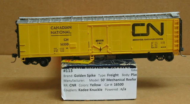 MFG? HO CN 50' Mechanical Reefer #16500 $21.50 - PicClick