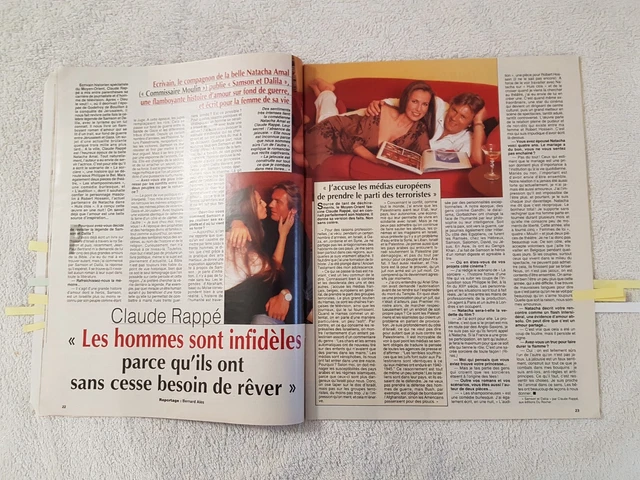 CINE REVUE N°3 2002 Jenifer Mario Hallyday G.danon Mariah Carey ...