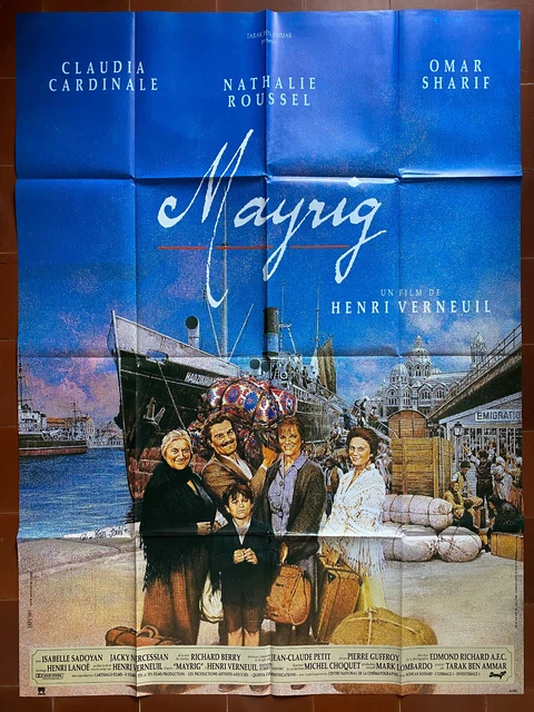 AFFICHE MAYRIG HENRI VERNEUIL Claudia CARDINALE Omar SHARIF N.ROUSSEL ...