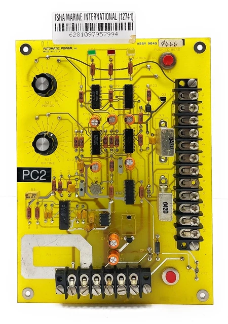 AUTOMATIC POWER INC. ASSY 9045-0666 PCB Karte EUR 391,45 - PicClick DE
